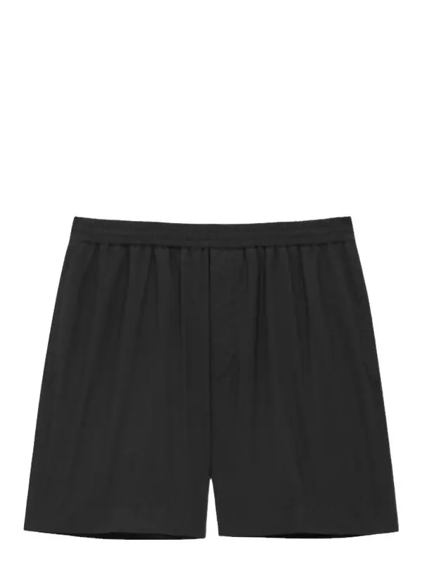 Saint Laurent Nylon Shorts - Black