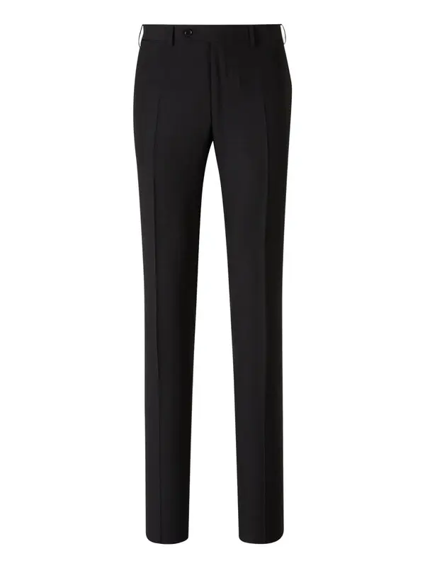 Canali Wool Trousers - Black