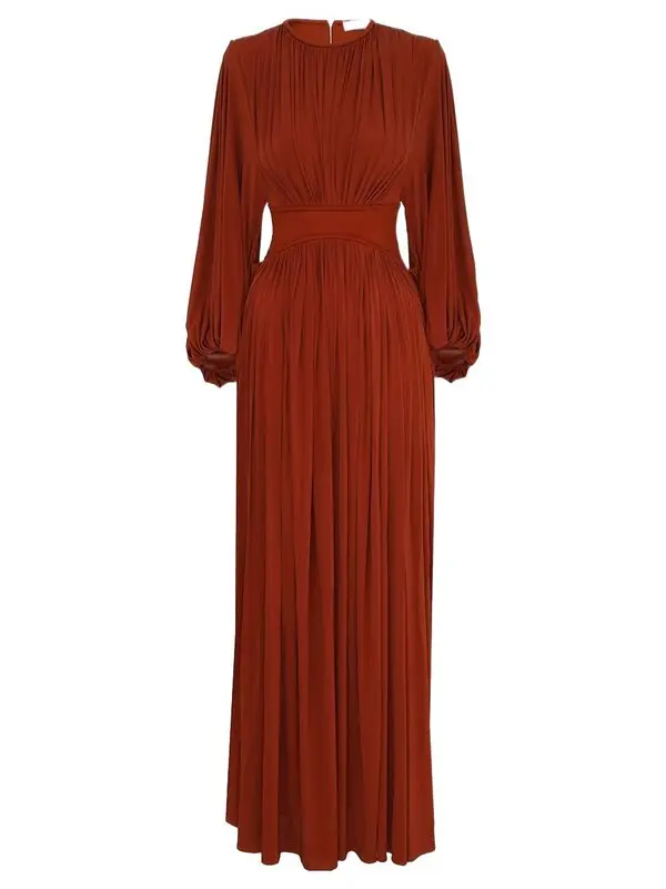 Zimmermann Illuminate Batwing Maxi Dress - Red