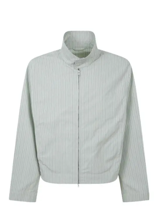 Dries Van Noten Striped Jacket - Gray
