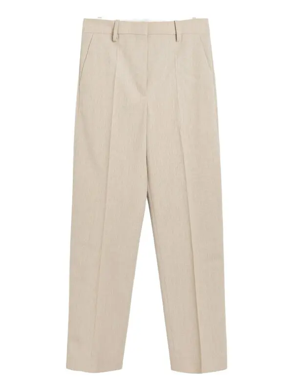 BY MALENE BIRGER Tailored Trousers - Nude