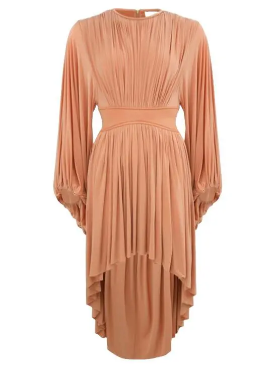 Zimmermann Illuminate Batwing Mini Dress - Pink