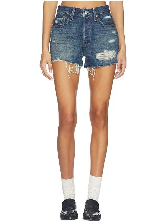 LEVI'S 501 Original Denim Shorts - Blue