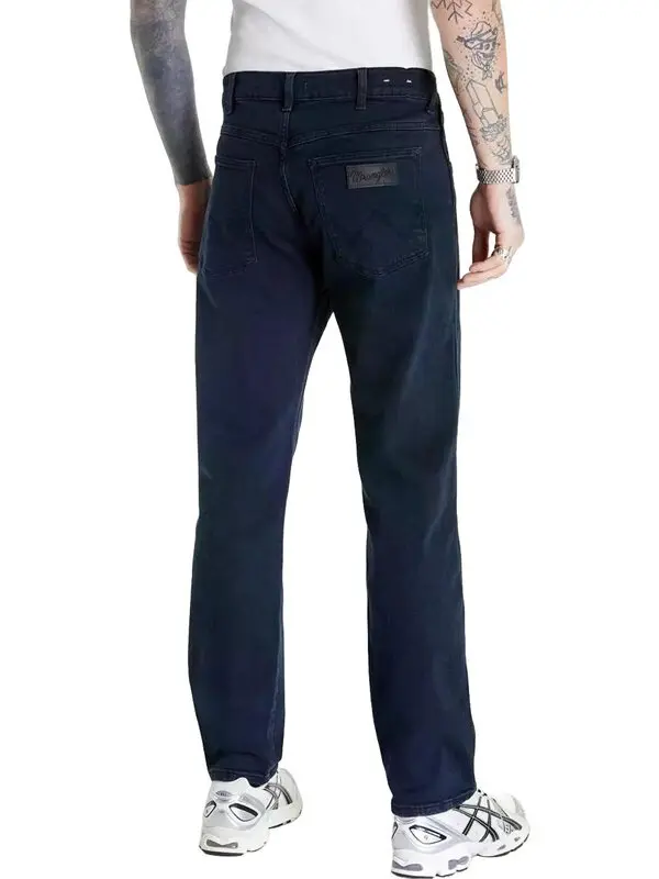 Wrangler Logo Patch Jeans - Blue