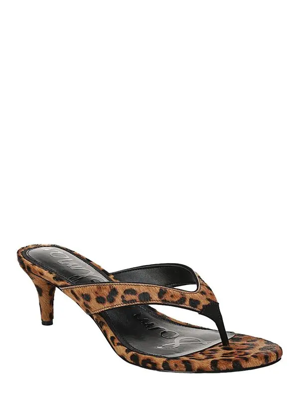 Sam Edelman Amie Kitten Heel Sandals - Granada Tan
