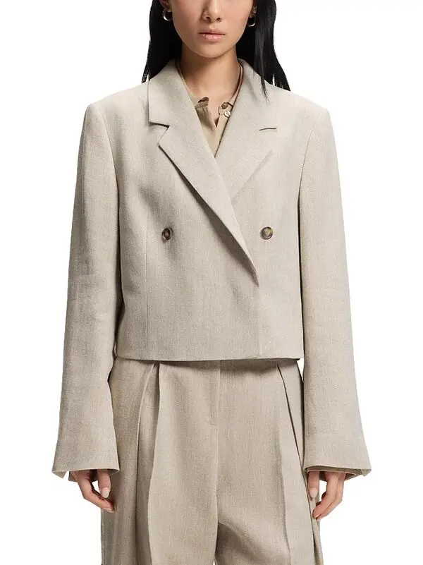 BOSS Jojeka Notched Lapel Blazer - Open Misc