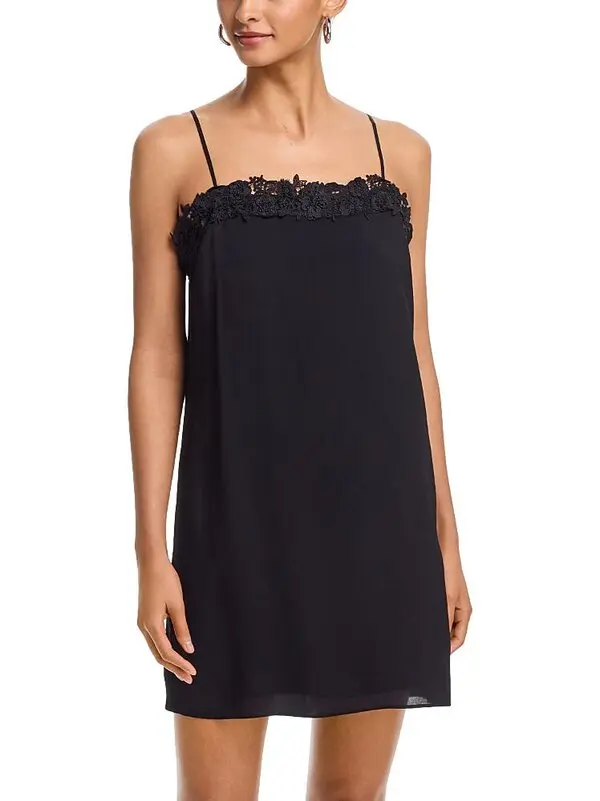 Generation Love Elle Cami Dress With Lace Trim - Black