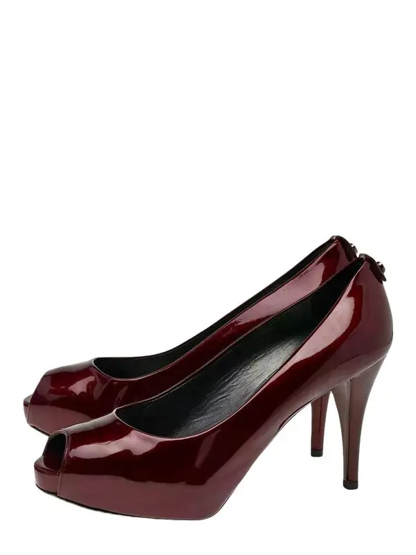 STUART WEITZMAN Sierra Peep-toe Pumps - Red
