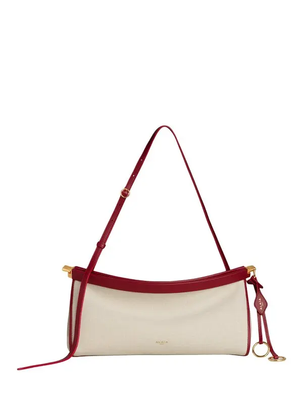 Alaïa Le Click East West Shoulder Bag - Beige