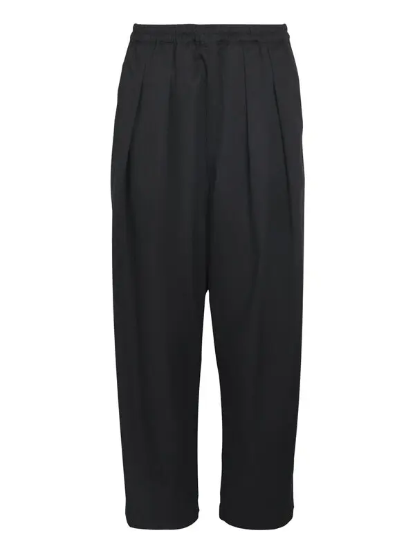 MAISON MARGIELA Drop-rise Wide-leg Trousers - Black