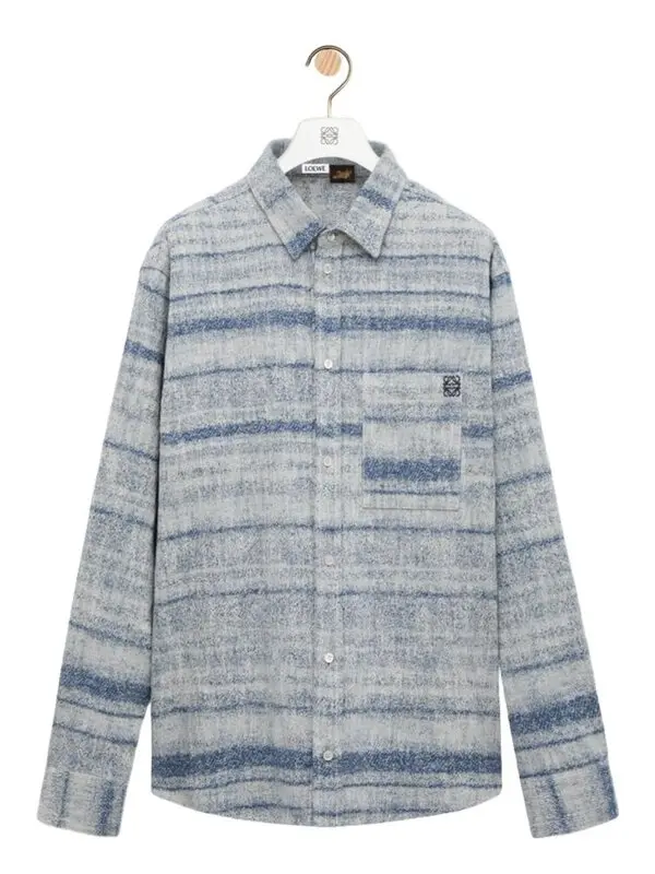 Loewe Shirt In Denim - Blue