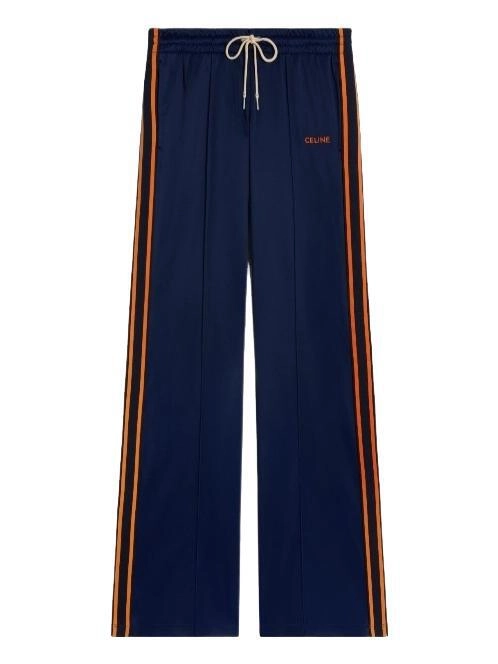 Celine Vintage Double Jersey Tracksuit Pants - Black