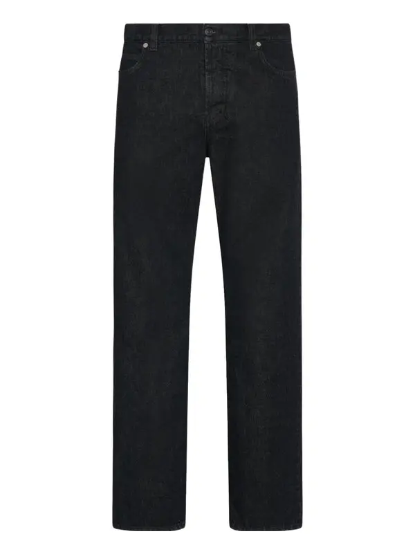 THE ROW Roosen" Straight-leg Jeans - Black