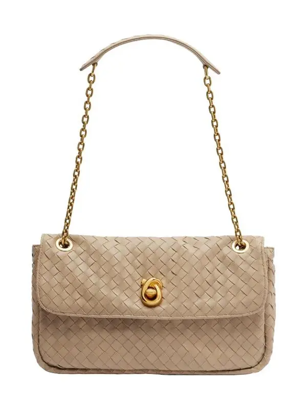 Bottega Veneta Madison Shoulder Bag - Beige