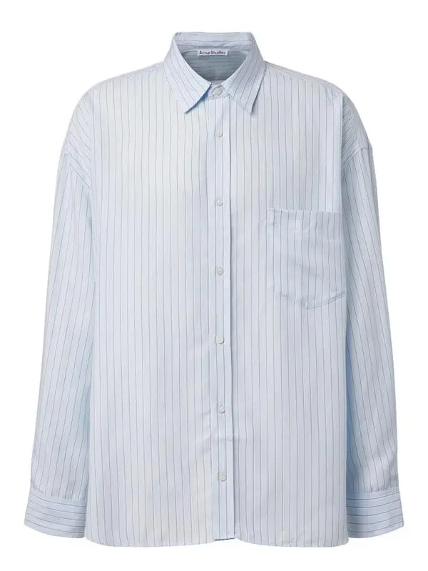 Acne Studios Striped Shirt - Blue