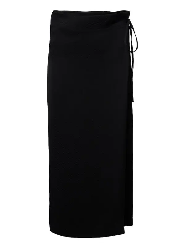 Calvin Klein Hallie Midi Skirt - Black