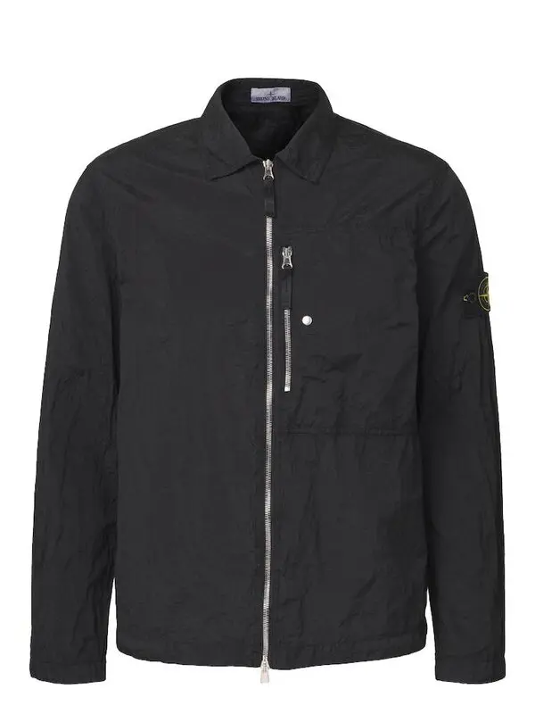 Stone Island Compass Overshirt - Black