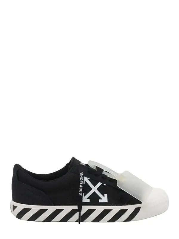 Off-White Vulcanized Undercut Sneakers - Black/white