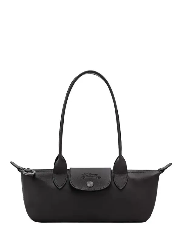 Longchamp Le Pliage Xtra Leather Shoulder Bag - Black