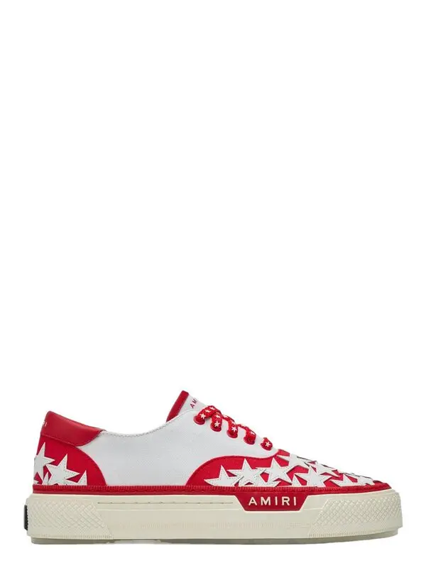 Amiri Stars Court Sneakers - White