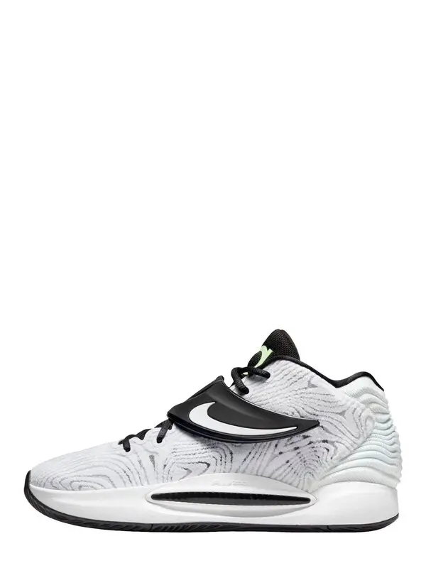Nike Kd 14 Tb Mid Top Sneakers - White/black