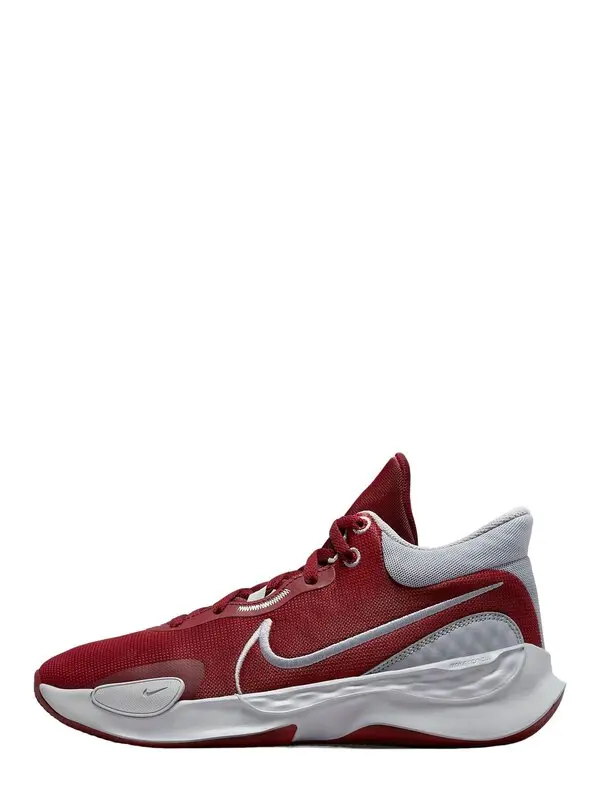Nike Renew Elevate 3 High Top Sneakers - Team Red Grey