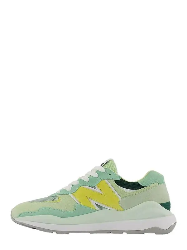 NEW BALANCE Staud X 57/40 Athletic Sneakers - Green