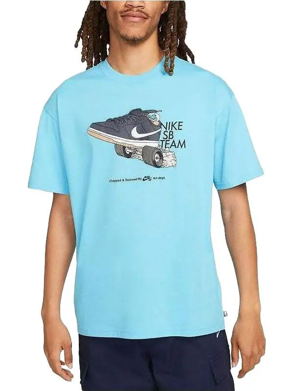 Nike Skateboarding T-shirt - Ocean Blue