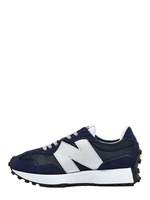 NEW BALANCE 327 Low Top Sneakers - Dark Blue/silver