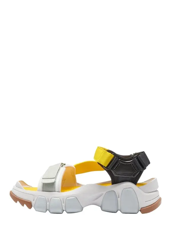 Onitsuka Tiger Dentigre Belted Sandals - Grey/vibrant Yelow