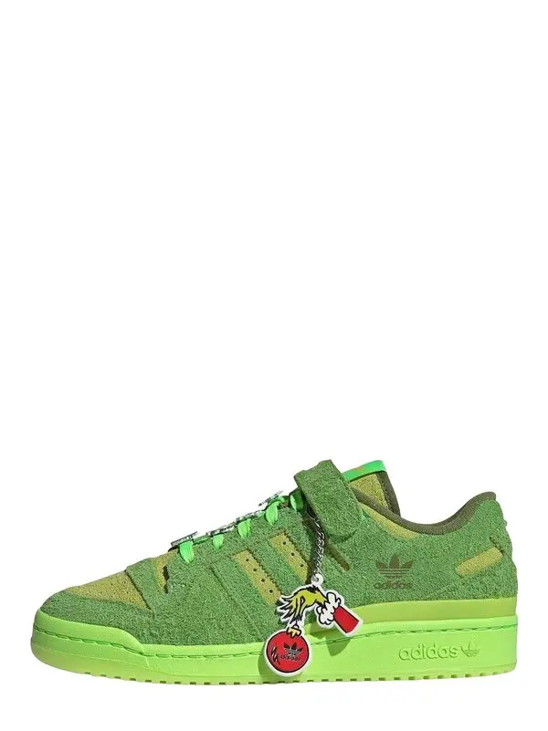 Adidas Dr. Seuss X Forum Low 'grinch' Sneakers - Green