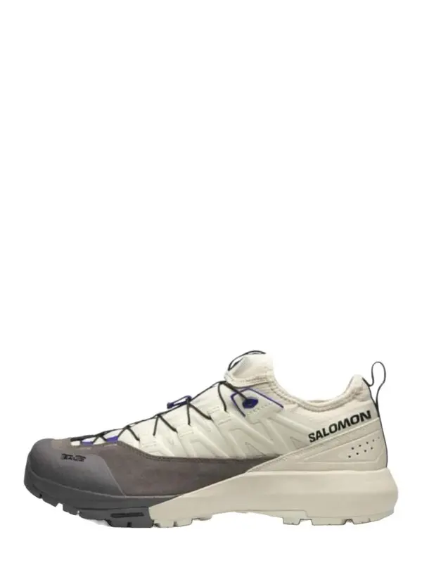 SALOMON Alpinway Advanced Lace-up Sneakers - Almond Milk/plum Kitten