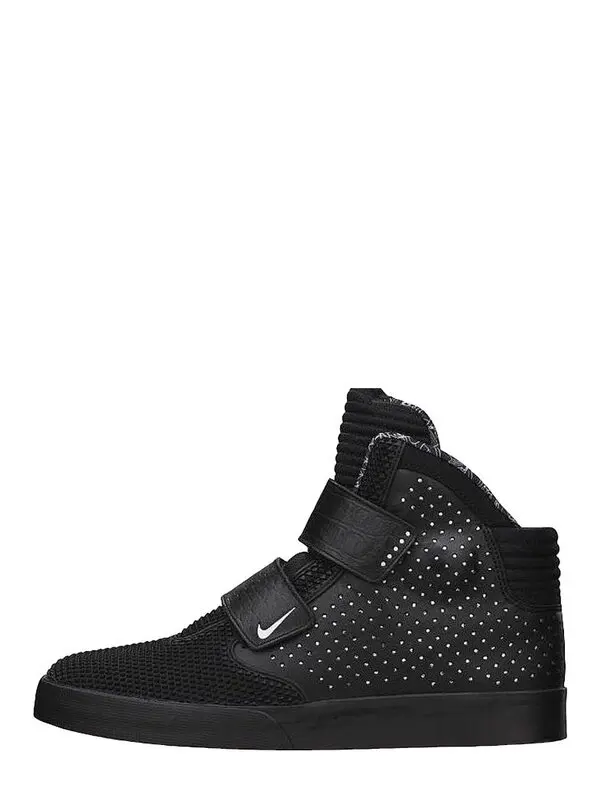Nike Flystepper 2k3 Prm Qs High-top Sneakers - Black