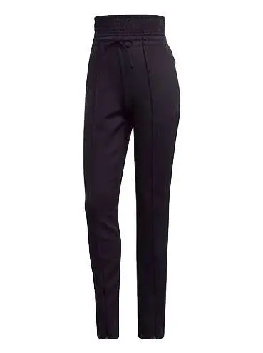 Adidas High-waisted Slim Pants - Black