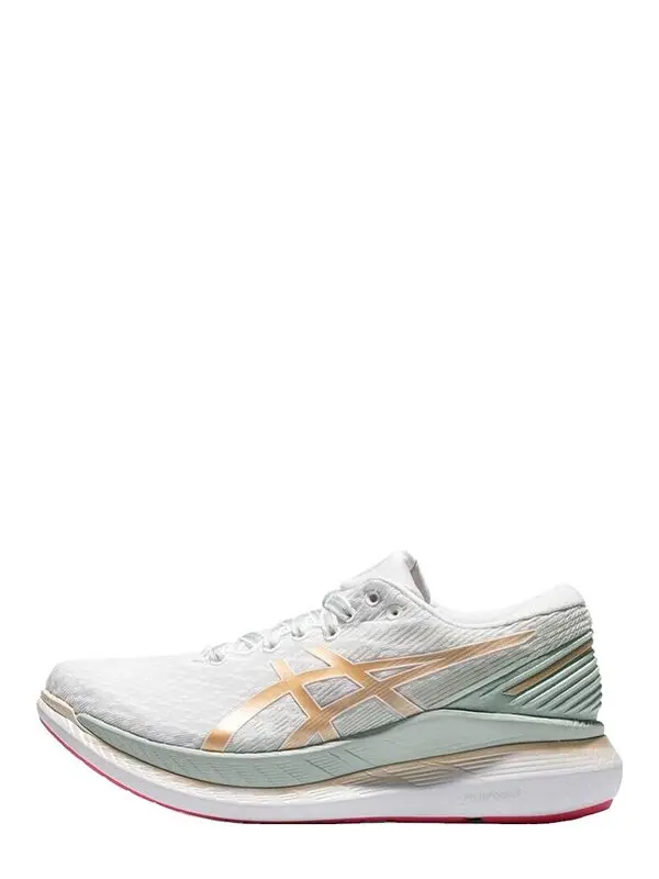 Asics Glideride 2 Athletic Sneakers - White/gold