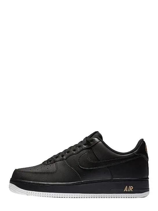 Nike Force 1 '07 "leaf Crest Logo" Sneakers - Black