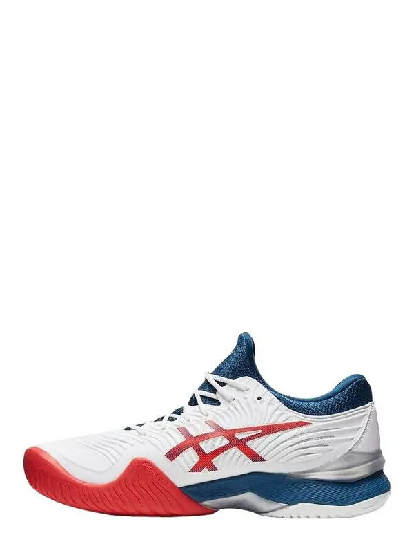 Asics Court Ff 2 Novak 'white Mako Blue - White/blue/red