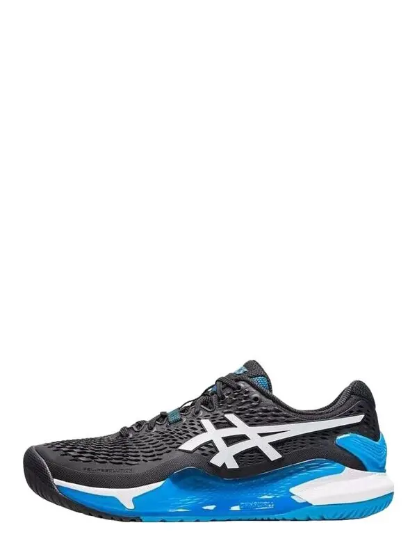 Asics Gel Resolution Tennis Shoes - Black/blue