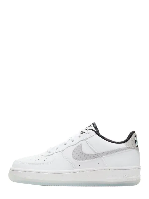 Nike Force 1 Lv8 Ksa Low Top Sneakers - White/grey