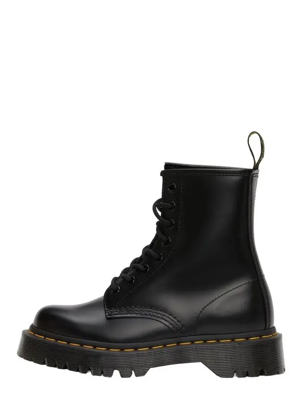 Dr. Martens 1460 Bex Smooth Leather Platform Boot - Black