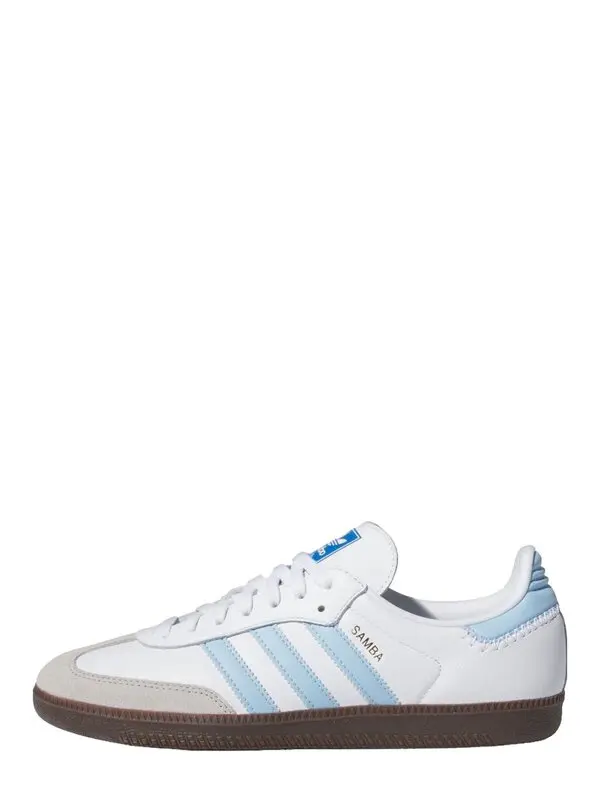 Adidas Samba Og Sneakers - Cloud White/blue