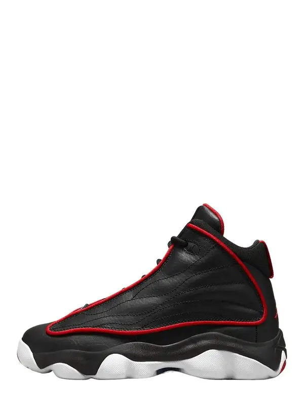 JORDAN Pro Strong High Top Sneakers - Blackwhitered