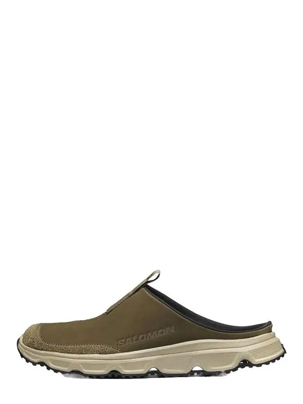 SALOMON Rx Slide Leather Advanced Mules - Kangaroo/safari/black