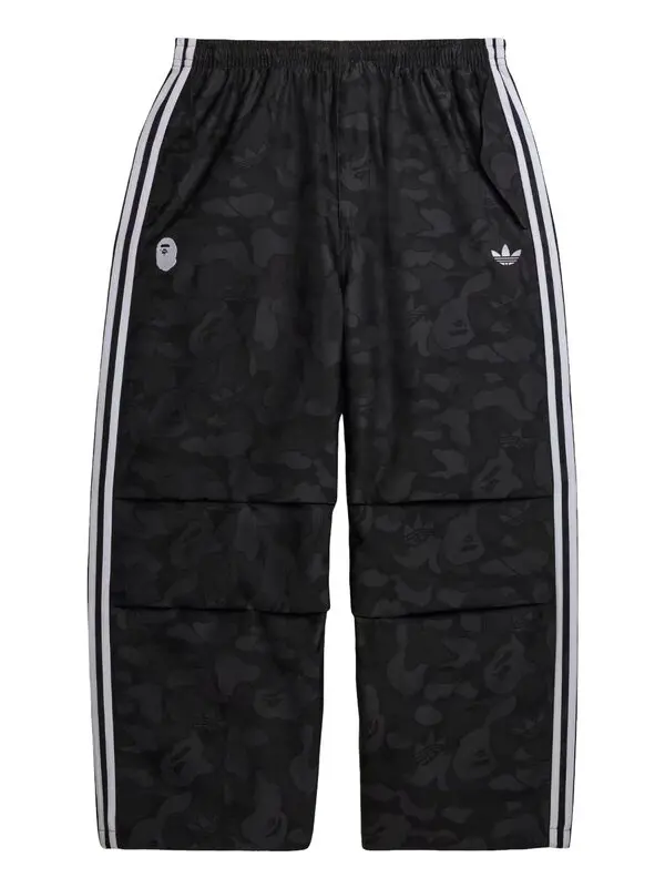 Adidas X Bape Jacquard Pants - Black
