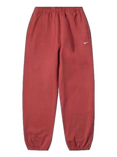 Nike Solo Swoosh Sweatpants - Cedar/white