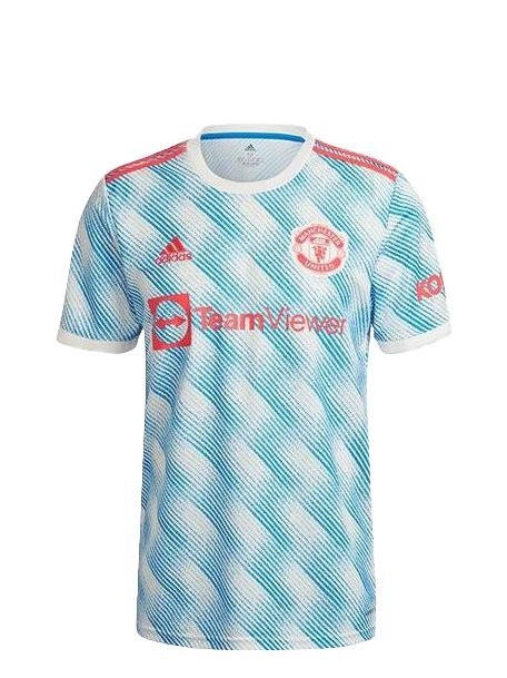 Adidas Manchester United 21/22 Away Jersey - Cloud White