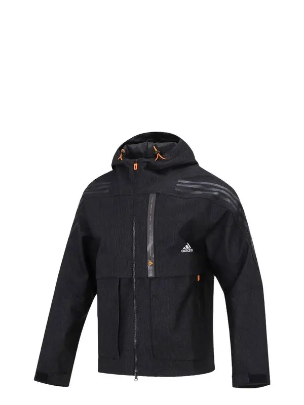 Adidas Th Dnm Wvjk Logo Printing Sports Hooded Jacket - Default Color