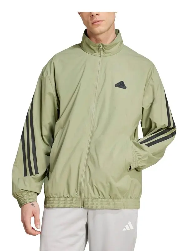 Adidas Future Icons 3-stripes Woven Track Jacket - Tent Green