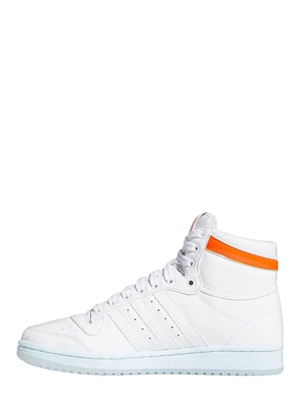 Adidas X Trae Young Top Ten High 'ice Trae' Sneakers - White