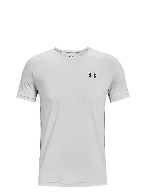 Under Armour Rush Coldgear Seamless Mock T-shirt - Grey